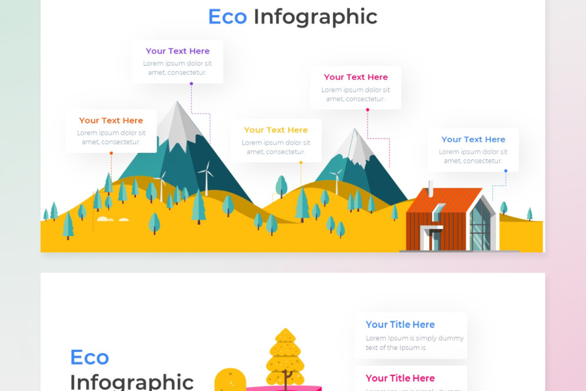 Eco PowerPoint Infographic Template | Nulivo Market